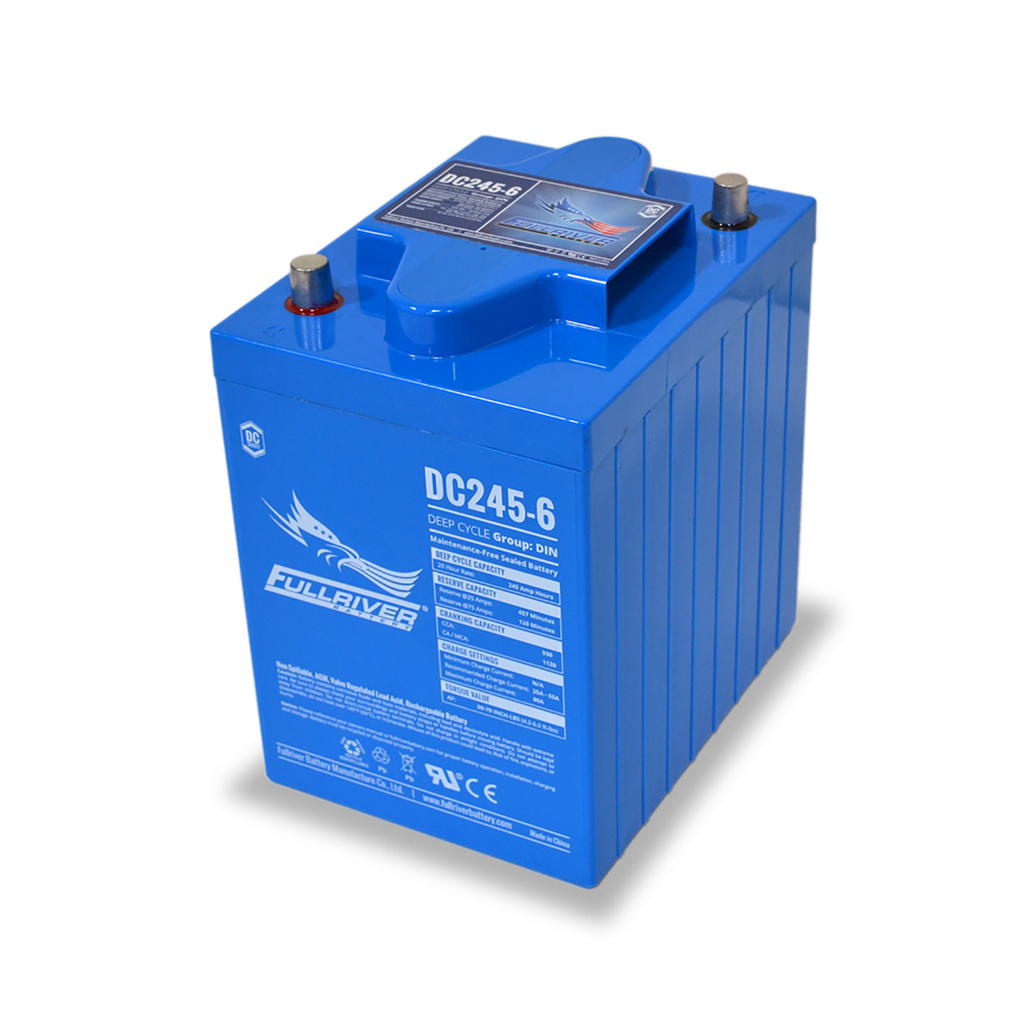 FULLRIVER DC 6V 245AH AGM BATTERY
