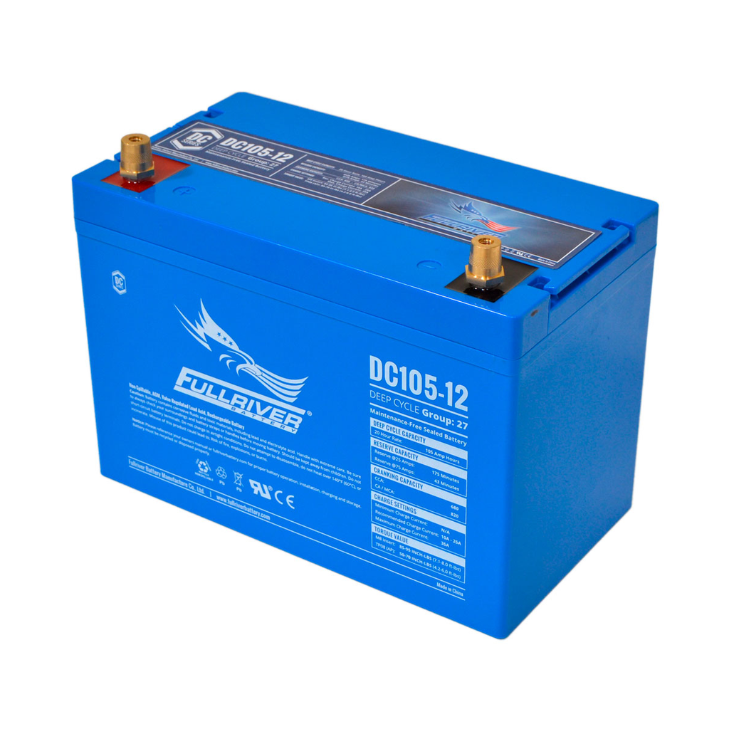 FULLRIVER DC 12V 105AH AGM BATTERY