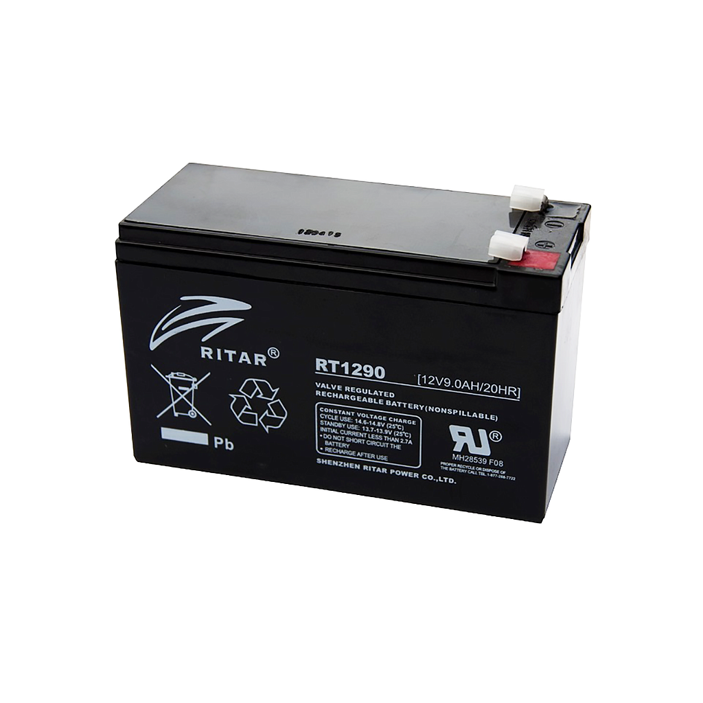 RITAR RT12100S 12V 10AH AGM BATTERY F2