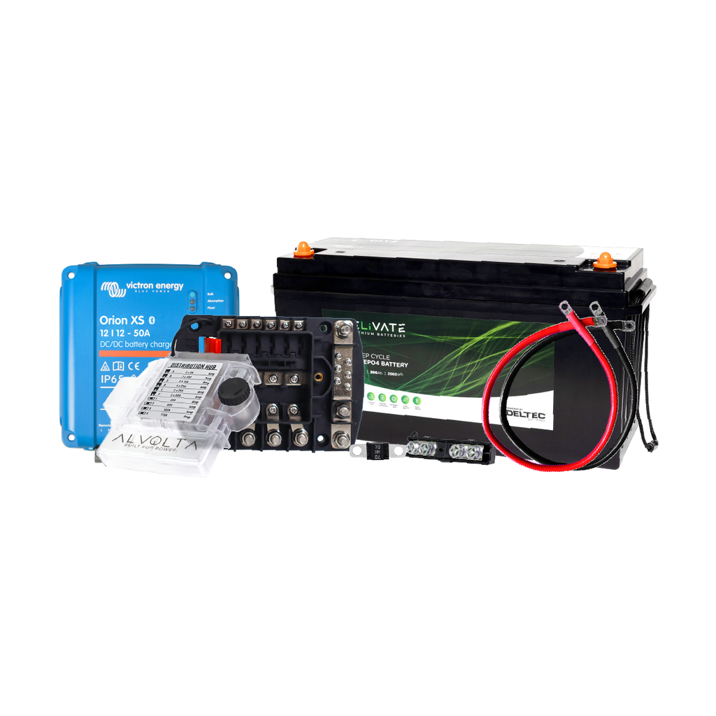 ELiVATE 200Ah / Victron Orion XS 50A Dual Battery Kit | Shop Kits ...