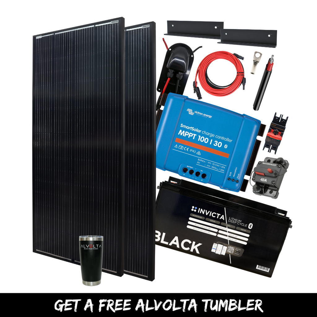 Fixed Solar Charging Kit 400W/200A | Springers Solar