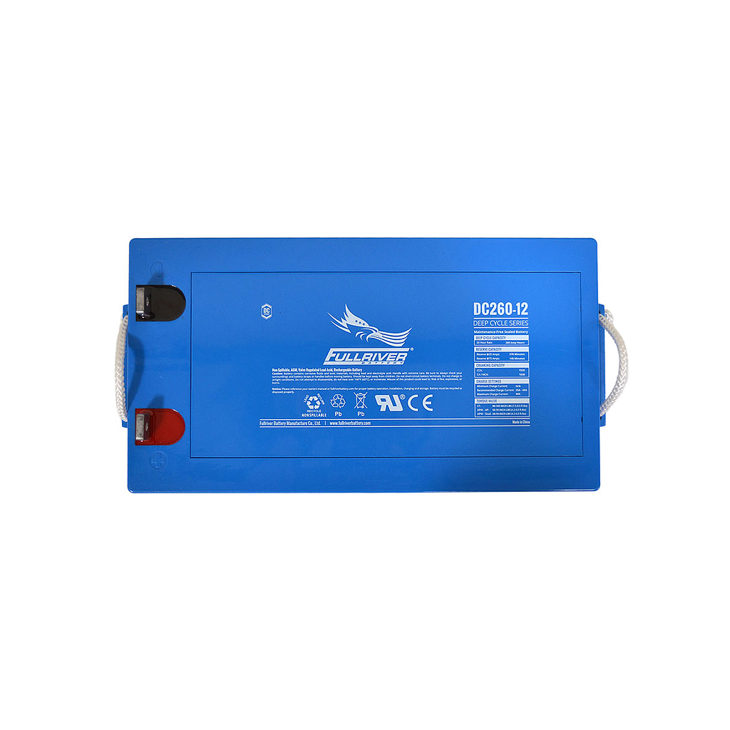Fullriver DC 12V 260Ah AGM Battery | Shop AGM Batteries Online